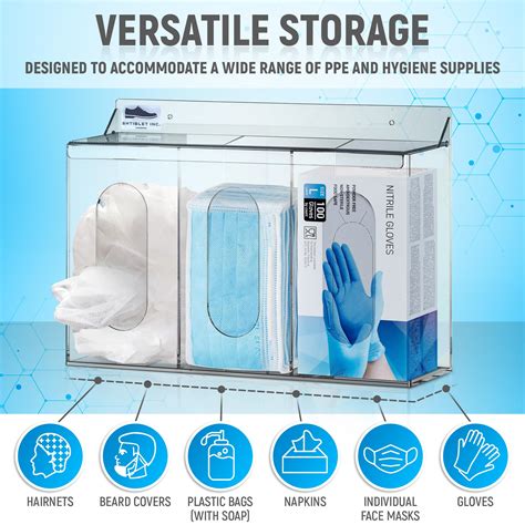Glove Box Holder Simplyimagine Glove Dispenser Wall Mount Medium