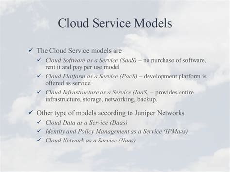 Cloud Computing And Security Concerns Ppt