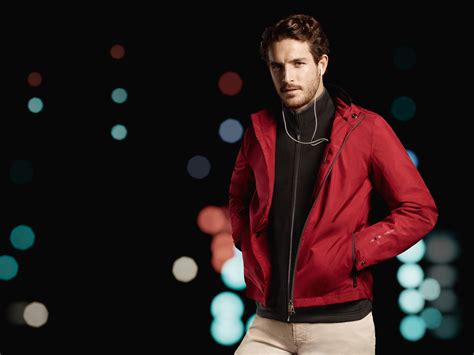 Justice Joslin Poses for Zegna Sport Fall/Winter 2013 Campaign