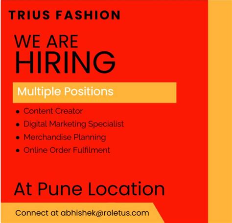 Abhishek Seth On Linkedin Are You A Results Driven Individual With A Background In Mens Fashion