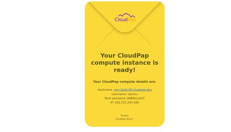 Getting Started With Cloudpap Account Creation And Setup Cloudpap Simple Cloud For Developers