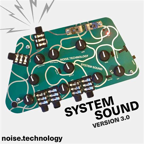 Noise Technology System Sound 3 0 Full Diy Kit Thonk Diy Synthesizer Kits And Components