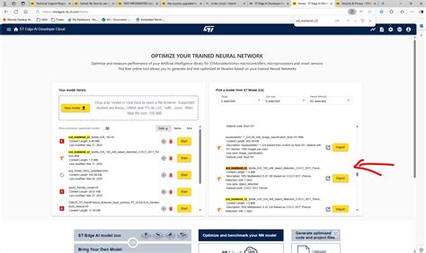 Not Implemented Unsupported Layer Type Slicingop Stmicroelectronics Community