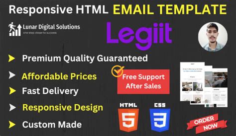 Responsive HTML Email Templates Elevate Your Brand Messaging