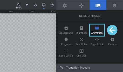 Slider Revolution Manual How To Use The Advanced Transitions Addon