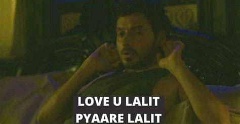 l u lalit memes meme template loving u