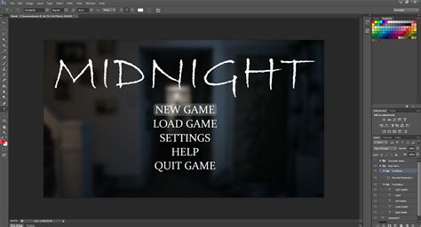 Menu Items And GUI Explained Games Technology BSc Coventry