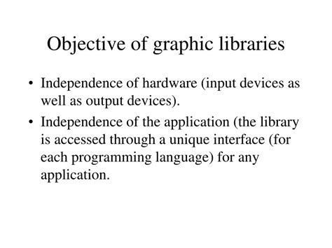 Ppt Graphic Libraries Introduction To Opengl Powerpoint Presentation Id 4426283