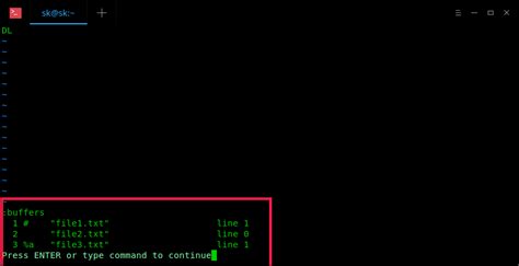 How To Edit Multiple Files Using Vim Editor Ostechnix
