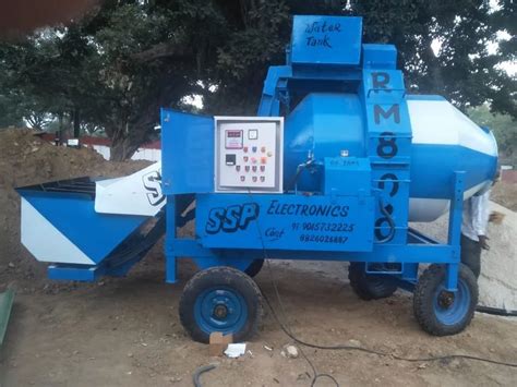Ssp Fully Automatic Mobile Concrete Batching System Model Namenumber