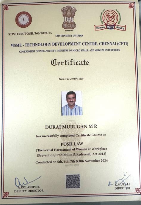 durai murugan on linkedin i m excited to share that i have
