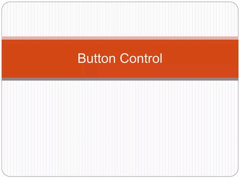 Windowforms Controls C Pptx