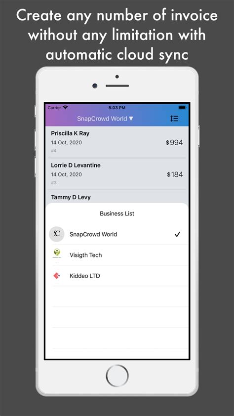 Invoice Maker Bill Generator Para Iphone Descargar