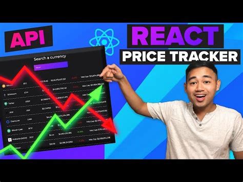 Free Video Cryptocurrency Finance Price Tracker App Using Hooks And Axios From Brian Design