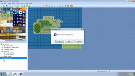 Rpg Maker Vx Ace Tutorial Part2 Maps Regions Teleports Youtube