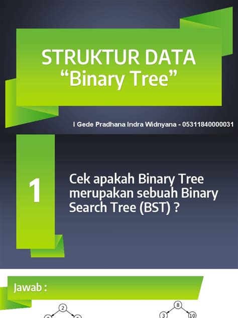 Tree Data Structure A 05311840000031 I Gede Pradhana Indra