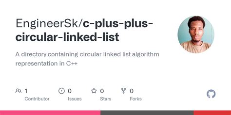 GitHub EngineerSk C Plus Plus Circular Linked List A Directory