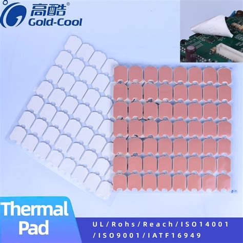 5 0w Led Lamp Power Computer Cpu Graphics Card Memory Heat Conduction Silicon Film Thermal