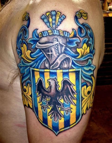 Canadian Coat Of Arms Tattoo