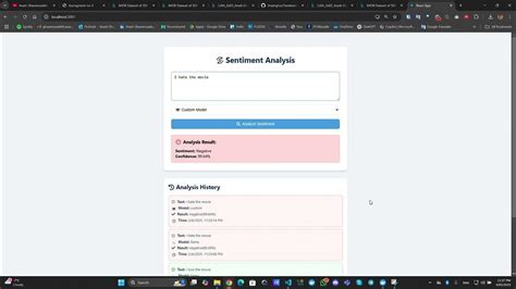 Building A Multi Model Sentiment Analysis System With Node React