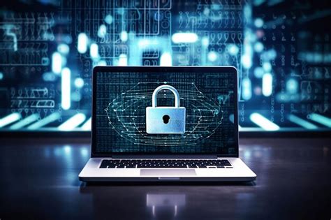 Premium AI Image Cyber Security Concept Ai Generative