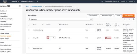 migrate from rds mysql to aurora mysql