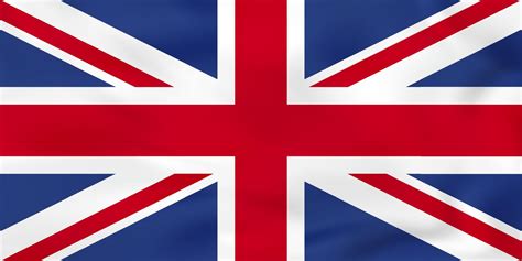 United Kingdom Waving Flag Uk National Flag Background Texture
