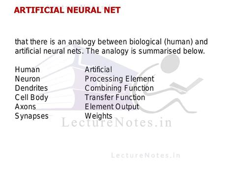 Note For Artificial Neural Network Ann By Aman Kumar Lecturenotespdf Artificial