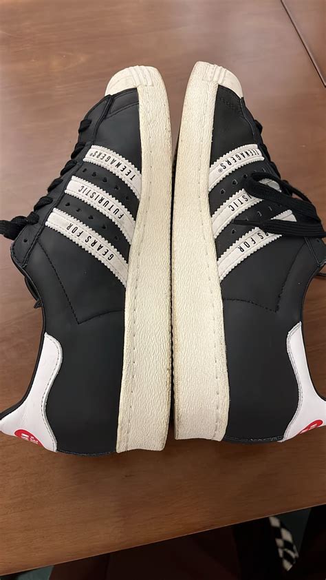 아이다스 휴먼메이드 슈퍼스타 검흰280 후루츠패밀리