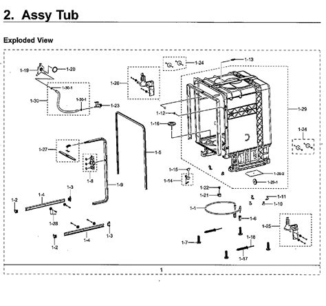 Official Samsung Dw80m2020usaa 00 Dishwasher Parts Sears Partsdirect