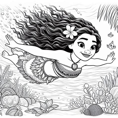 Moana 2 Pictures To Color