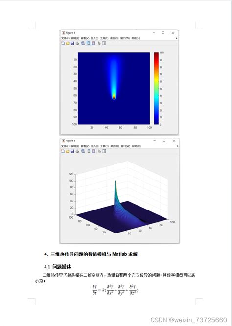 基于有限差分法的热传导问题的数值模拟与matlab求解热传导的一般初值问题matlab Csdn博客