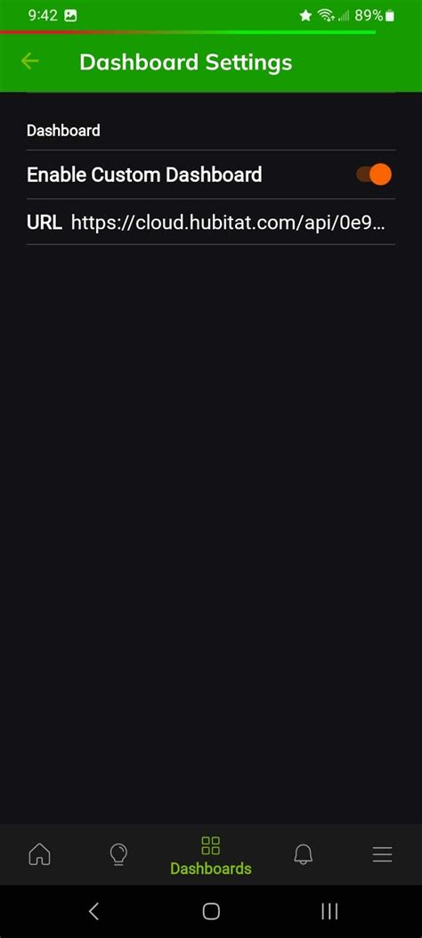 New Mobile App Can Not Connect To Dash On 5g Android App Hubitat
