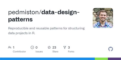 Github Pedmistondata Design Patterns Reproducible And Reusable