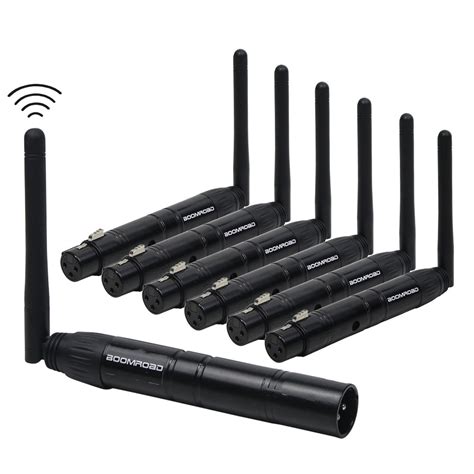 jual 2 4g ism wireless dmx transmitter receiver xlr dfi dmx512 controller for disco dj party bar