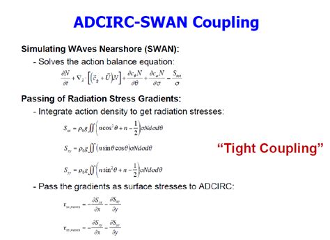 surface water modeling system adcirc ~ coastal and environmental modeling