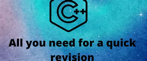 cpp wiki all you need to quick revise c dev community