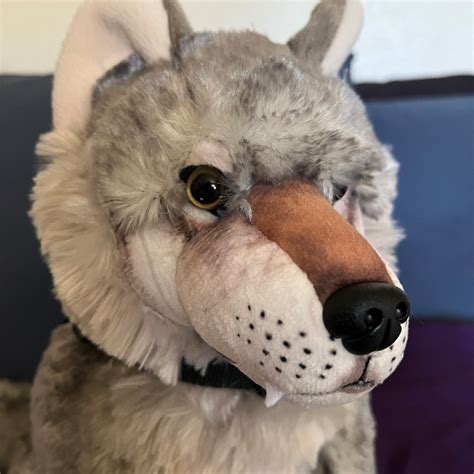 Realistic Stuffed Wolves Etsy