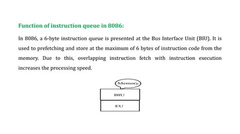 8086 microprocessor pipeline architecture pptx computing technology