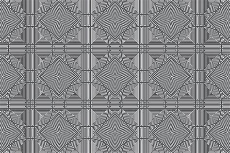 Premium Vector Abstract Seamless Geometric Shape Lines Pattern