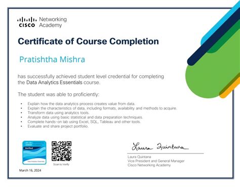 Dataanalysis Cisco Continuouslearning Pratishtha Mishra
