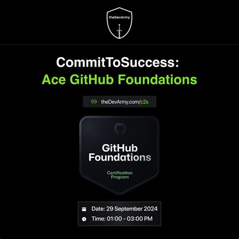 Thedevarmy On Linkedin Did You Hear Github Foundations Certification Is Free Now 🥳🥳 Want To