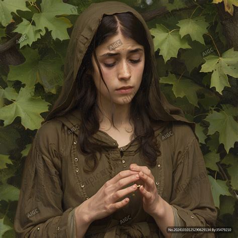 Ai创作图写实人物插画 超写实主义 照片级写实 超高质感照片 森系女生头像 国外人物 山区采蜜少女 超写实油画 欧美人物头像 写实人物绘画 吉卜赛姑娘 俄罗斯封面时尚创意 照片级写实的 Cg