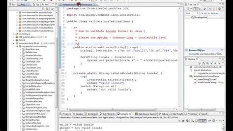 How To Validate Locale Format Java Demo Youtube