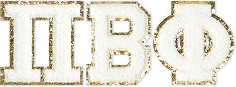 Pi Beta Phi Letters Pi Beta Phi Custom Greek Letter Sticker 25