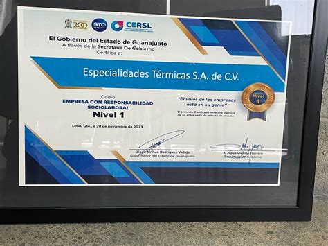 Últimas Noticias Especialidades Térmicas