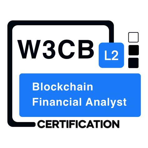 Certified Blockchain Financial Analyst The Blockchain Academy