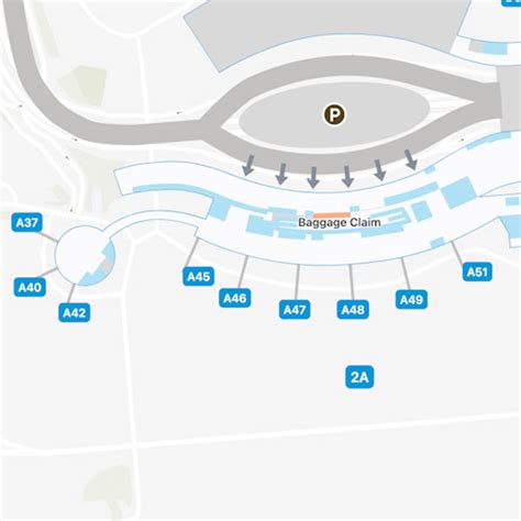Paris De Gaulle Airport Terminal 2e Interactive Map And Guide
