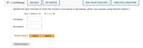 Solved Points Identify The Open Intervals On Which The Chegg