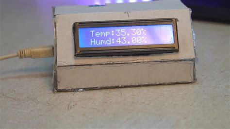How To Make An Arduino Weather Station With Dht11 Temperature And Humidity Sensor 7 Steps